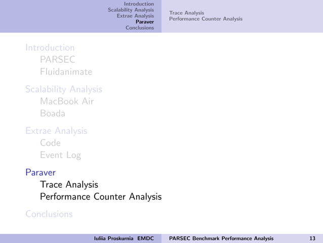 Fluidanimate:PARSEC Application Analysis | PDF