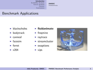 Fluidanimate:PARSEC Application Analysis | PDF