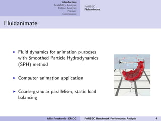 Fluidanimate:PARSEC Application Analysis | PDF