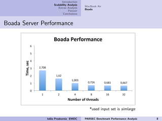 Fluidanimate:PARSEC Application Analysis | PDF