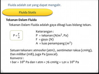 Fluida statis | PPTX