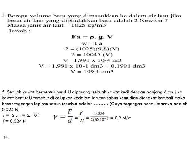 Fluida Statis Materi Fisika Kelas 11 MIPA | PPTX