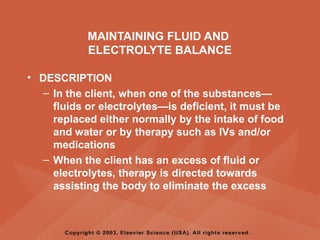 Basics Of fluid balance in medicine .ppt