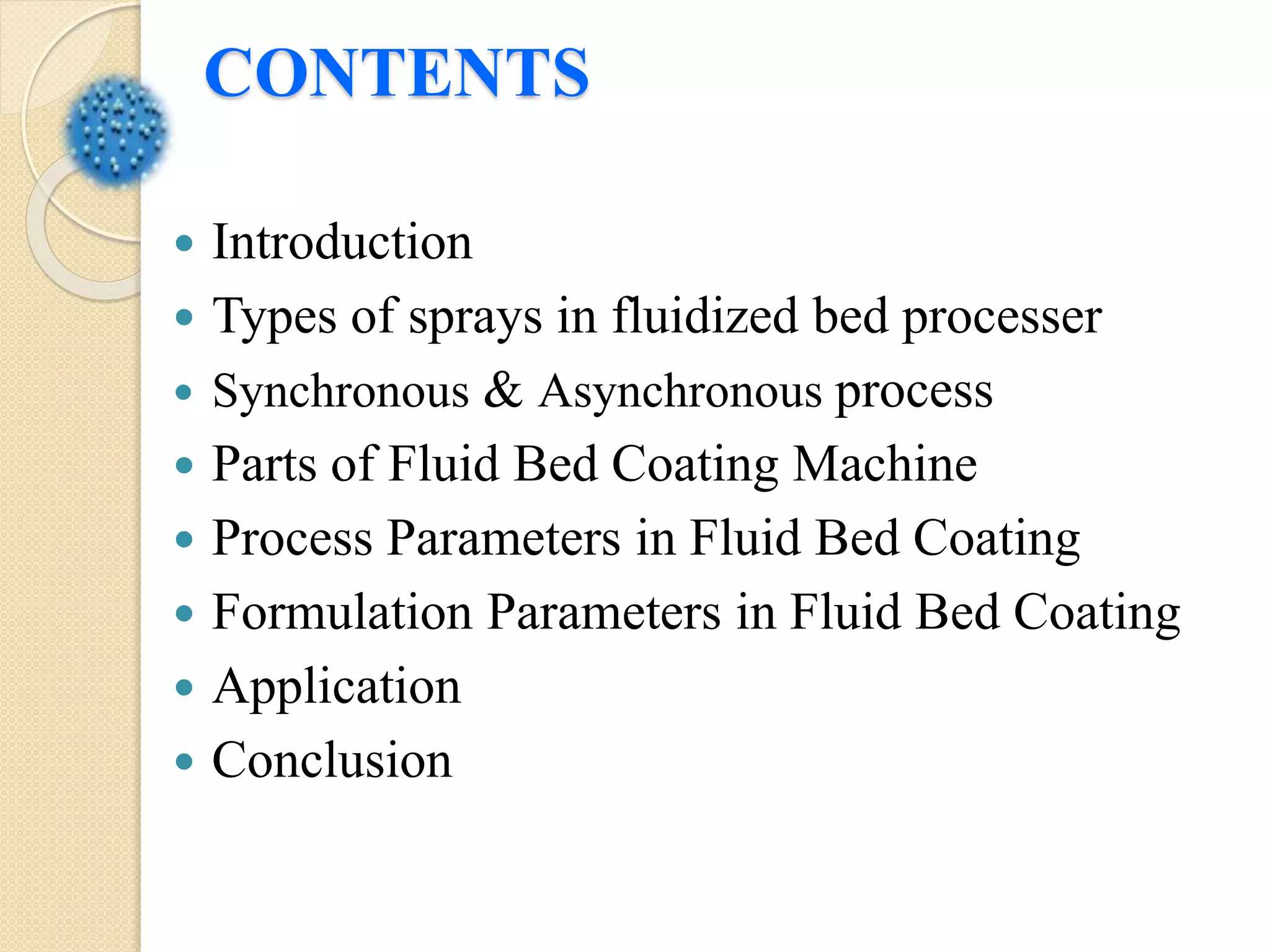 Fluid bed processor, gpcg | PPTX