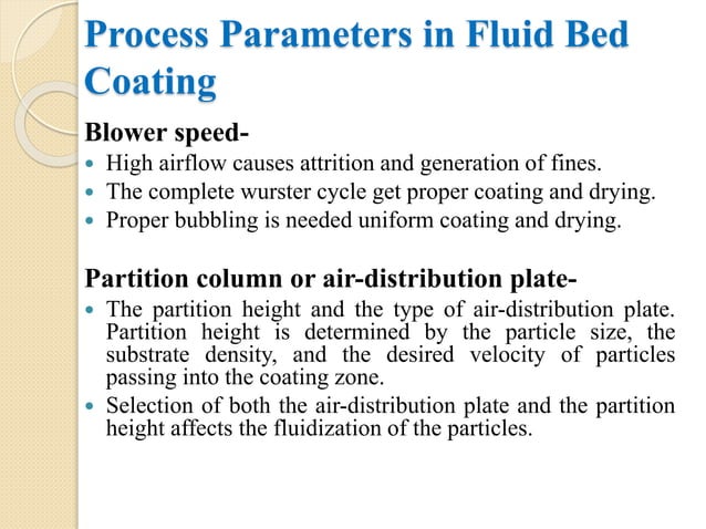 Fluid bed processor, gpcg | PPTX