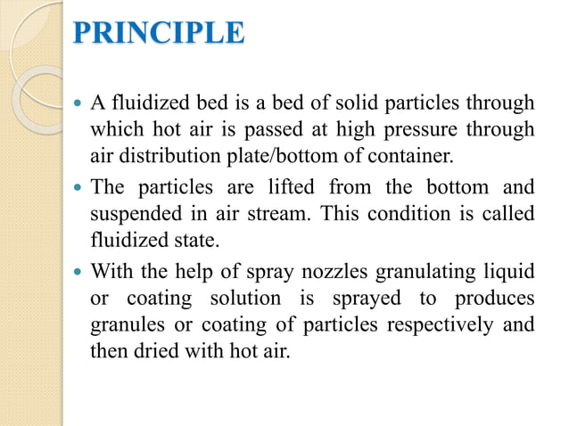 Fluid bed processor, gpcg | PPTX