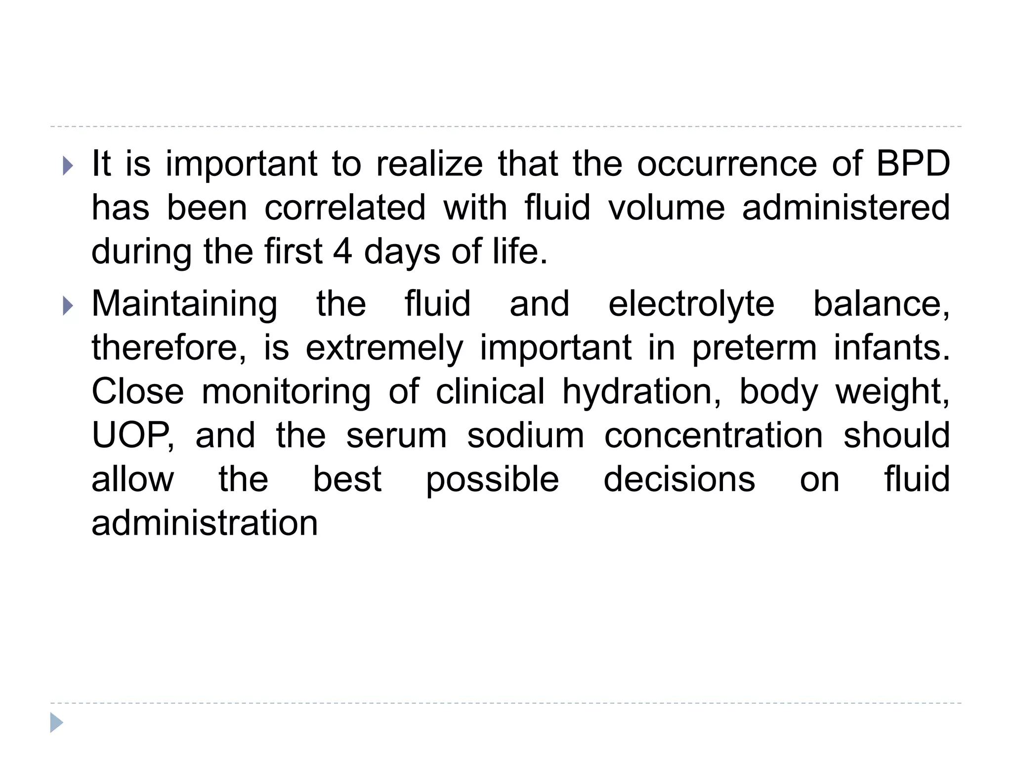 Fluid calculation in neonates | PPTX