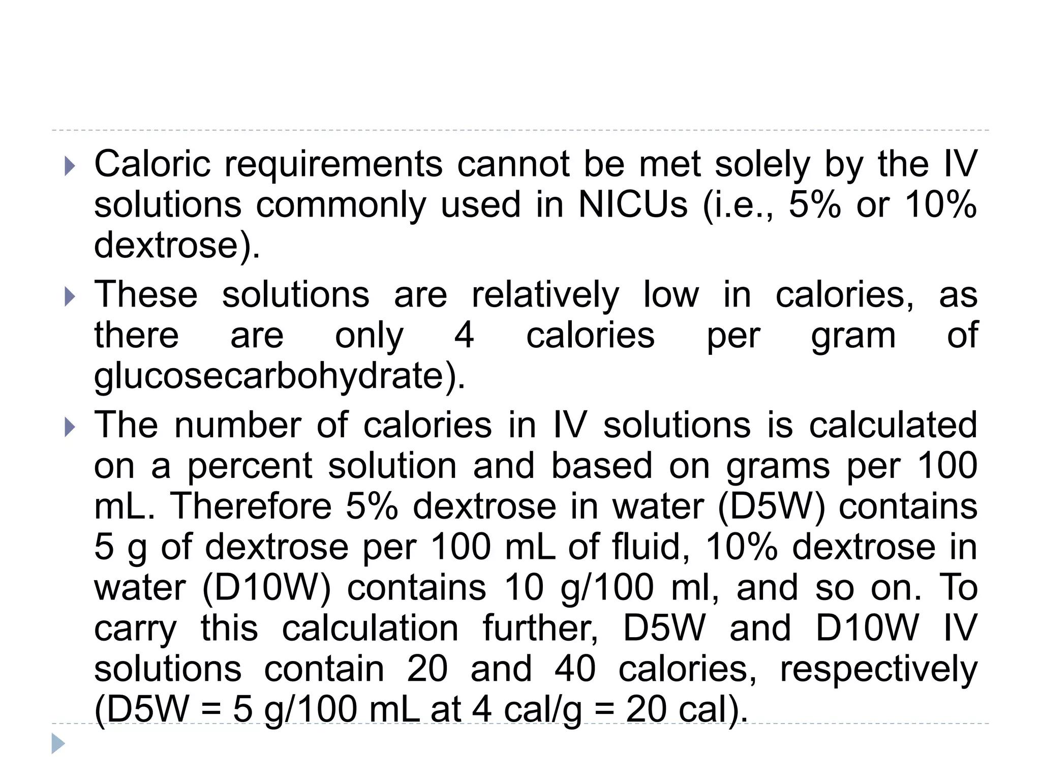Fluid calculation in neonates | PPTX
