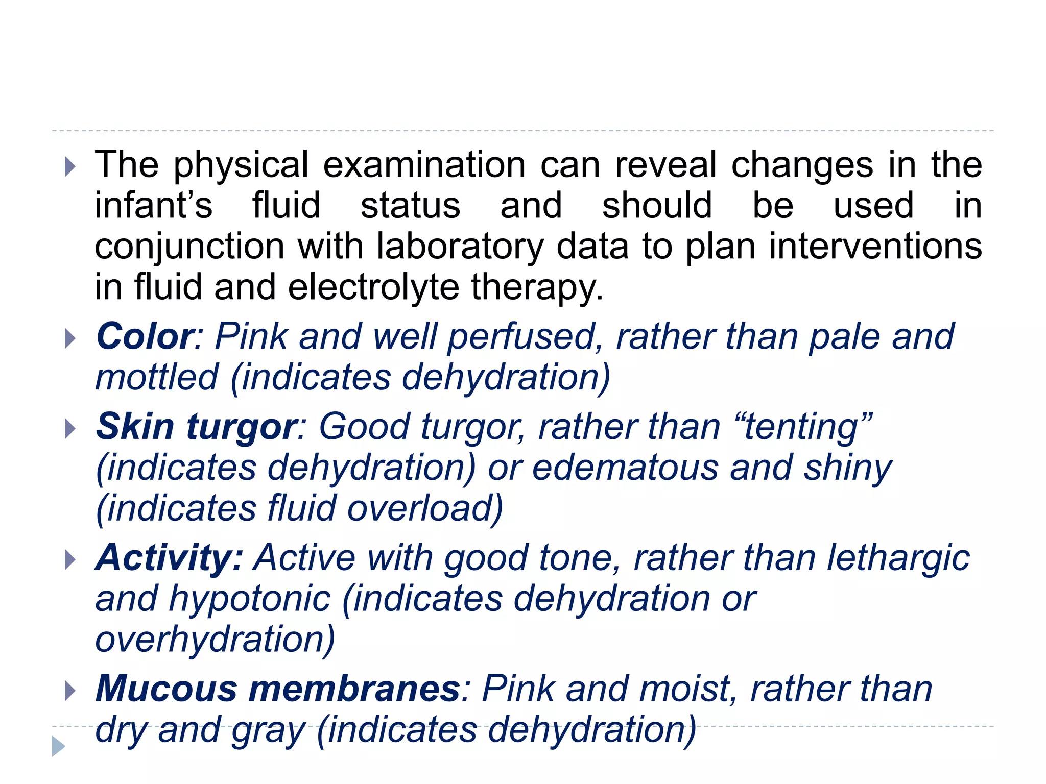 Fluid calculation in neonates | PPTX