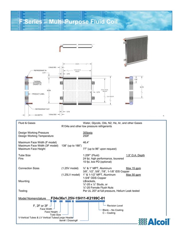 Fluid coils f_series | PDF