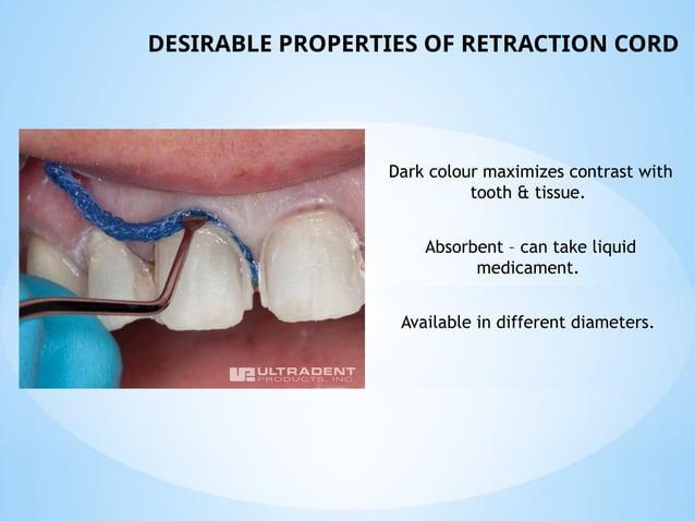 fluid control and gingival retraction in prosthodontics | PPTX