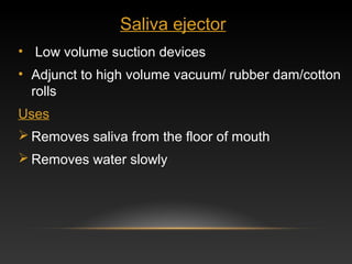 Fluid control and Soft tissue management | PPT