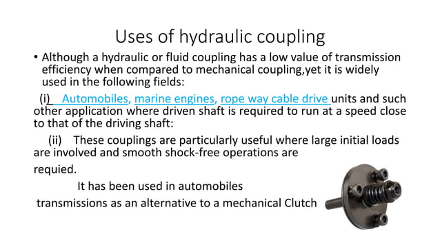 Fluid couplin gppt | PPTX | Physics | Science