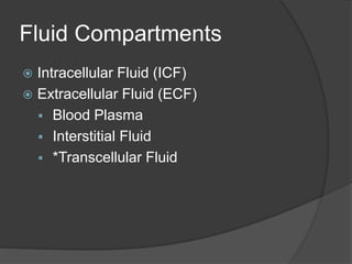 Fluid Distribution & Excretion.pptx