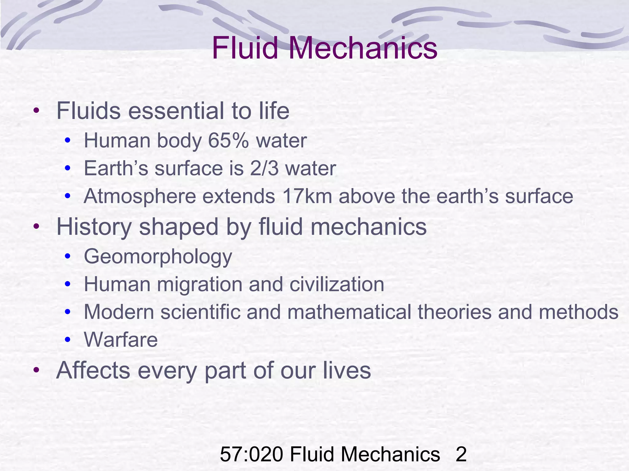 Fluid dynamics | PPT