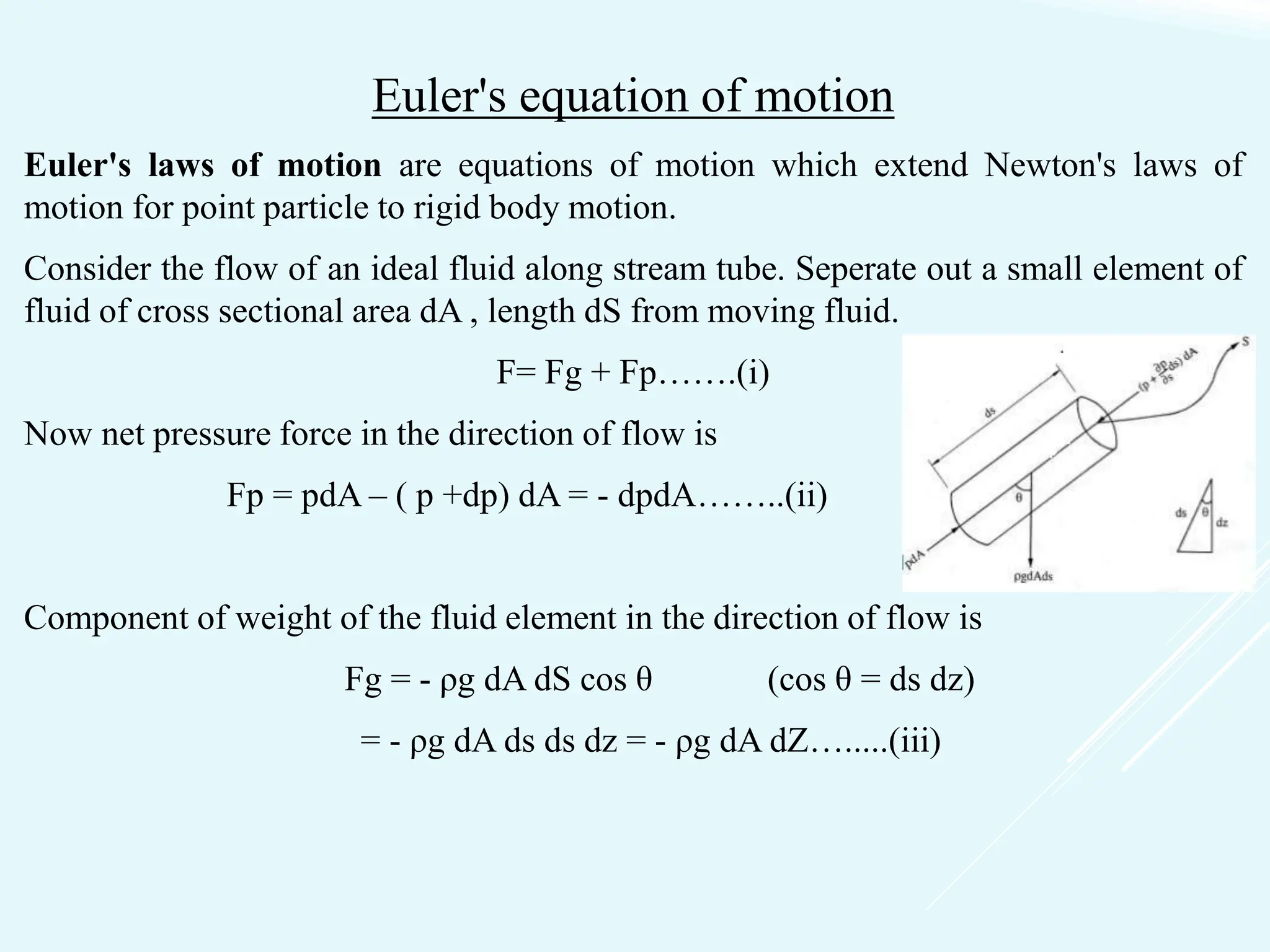 fluid dynamics class presentation notes. | PPT