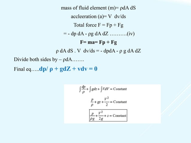 fluid dynamics class presentation notes. | PPT