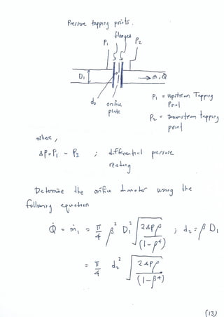 Fluid dynamics 01 flow elements oriflce plate control valve | PDF ...