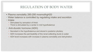 general presentation and management of Fluid & Electrolyte.pptx