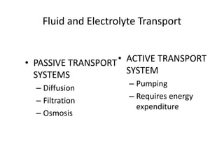 Fluid, electrolyte and acid base | PPT