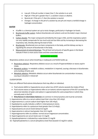 Fluid Electrolyte and Acid Base Balance | PDF