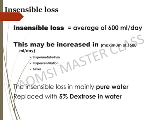 Fluid & electrolyte balance and nutrition in OMFS- prashanth panicker.pdf