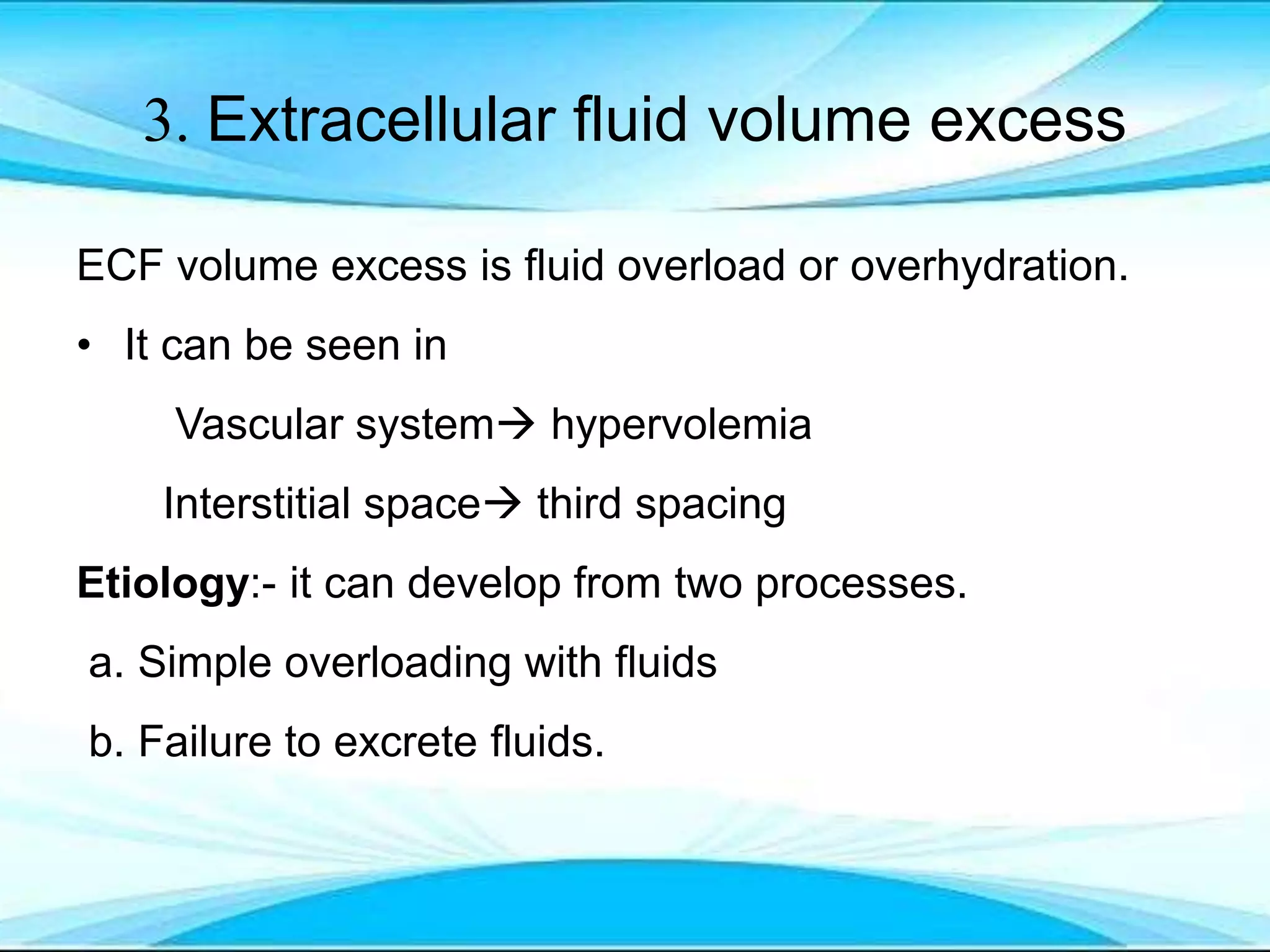 Fluid & electrolyte imbalance | PPTX