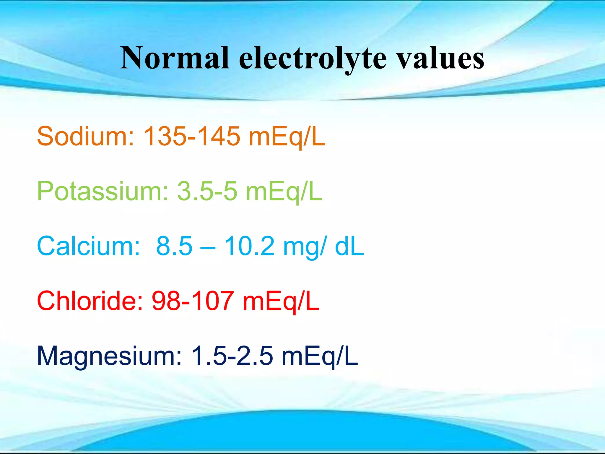 Fluid & electrolyte imbalance | PPTX