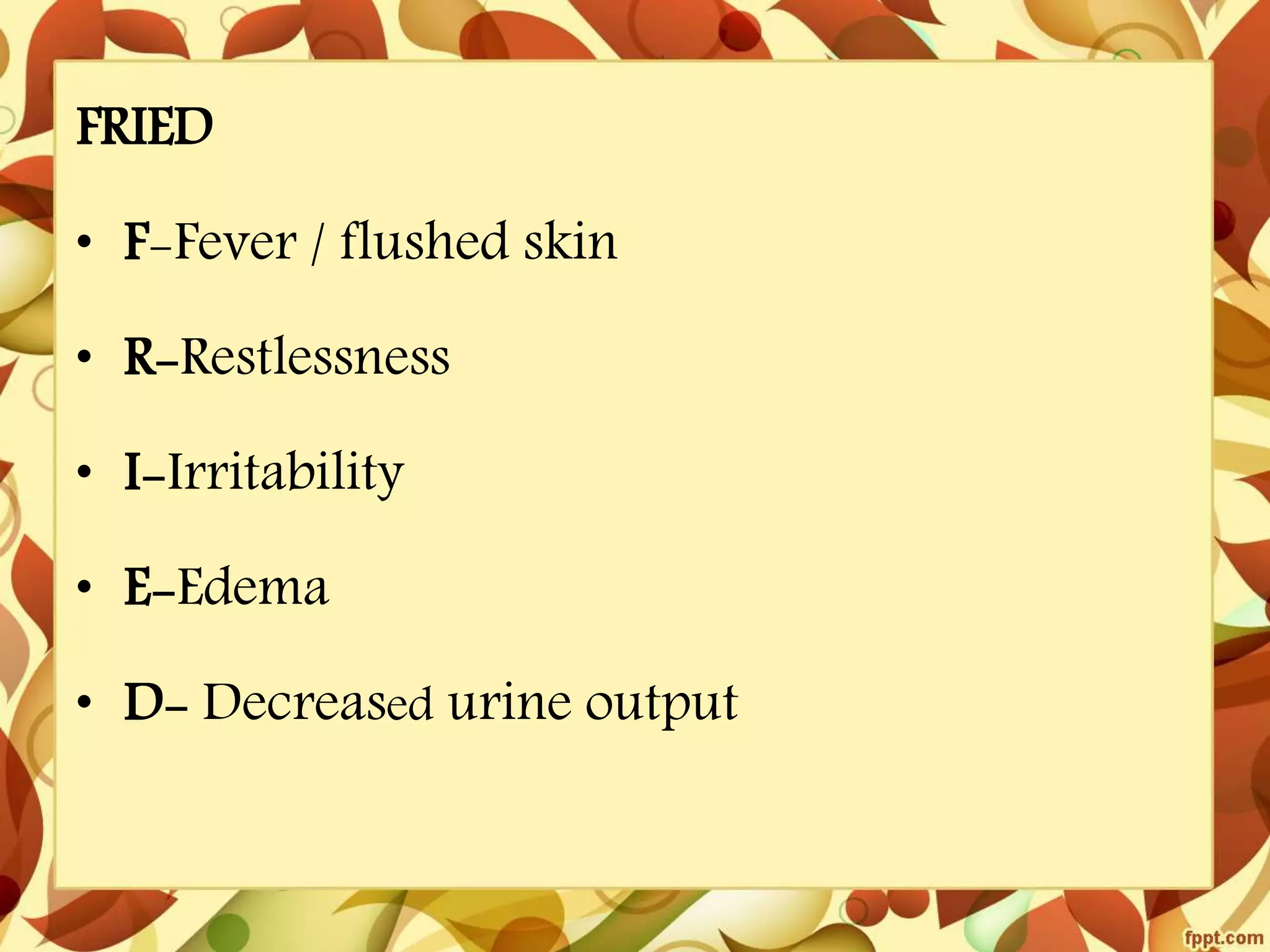 Fluid & electrolyte imbalance | PPT