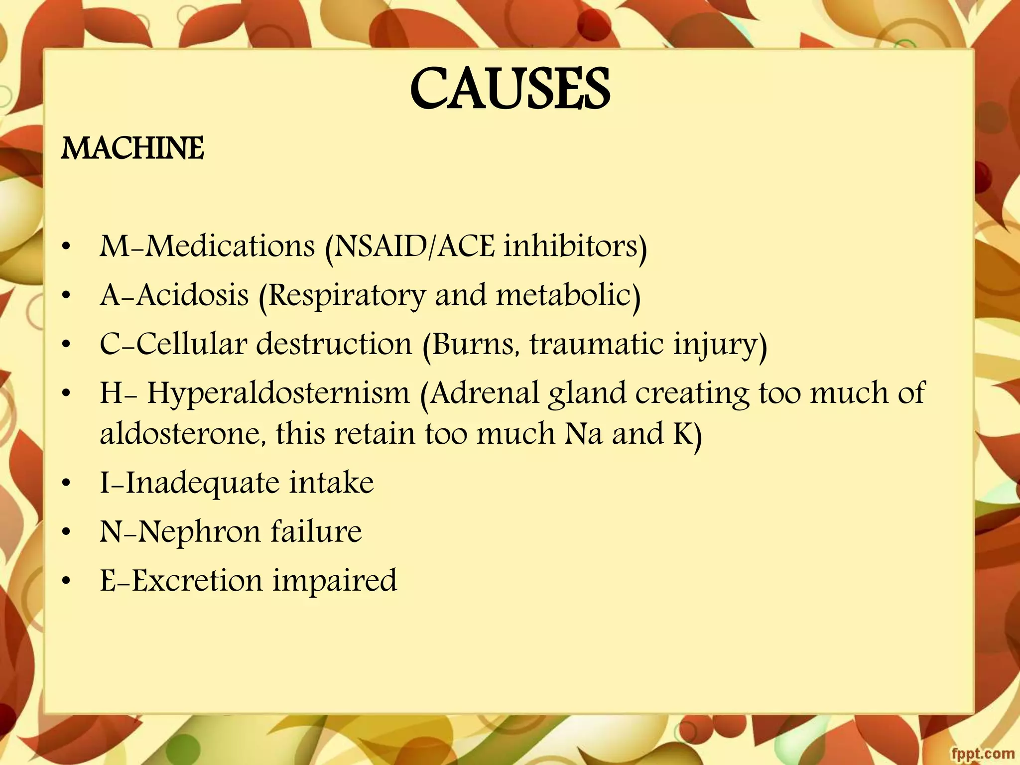 Fluid & electrolyte imbalance | PPT