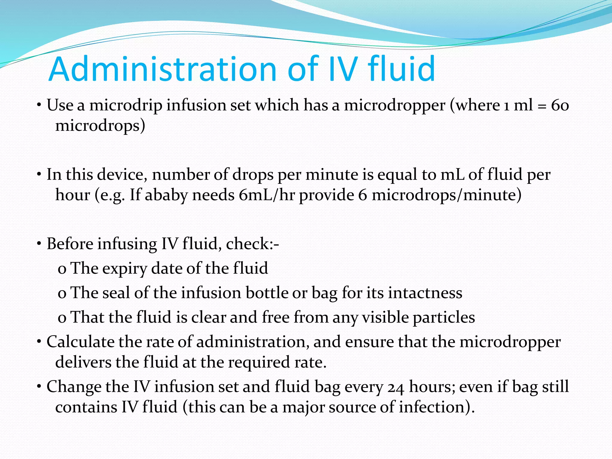 Fluid & electrolytes management in neonates | PPTX