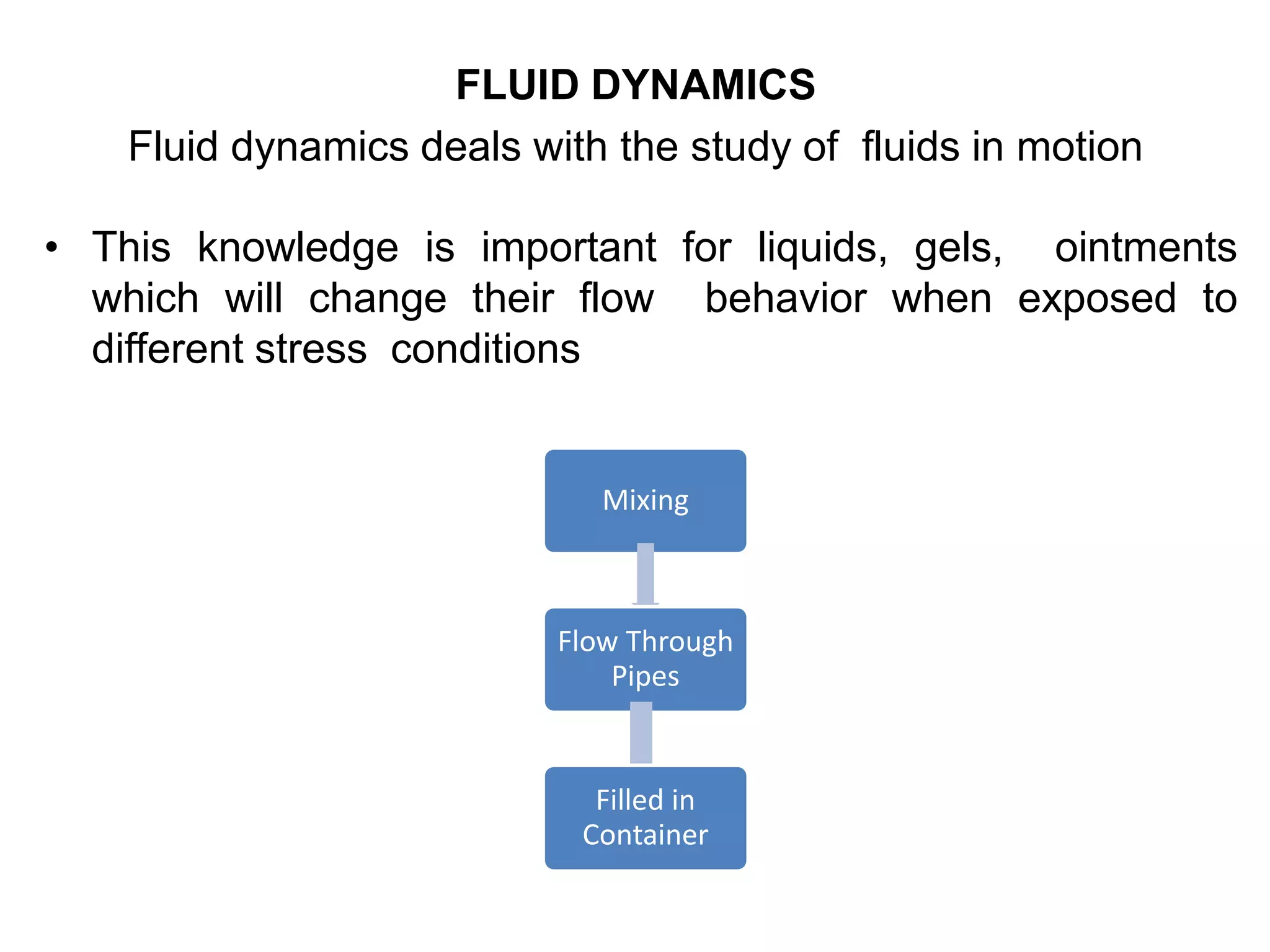Fluid flow | PPTX