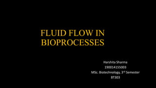 Fluid flow | PPTX