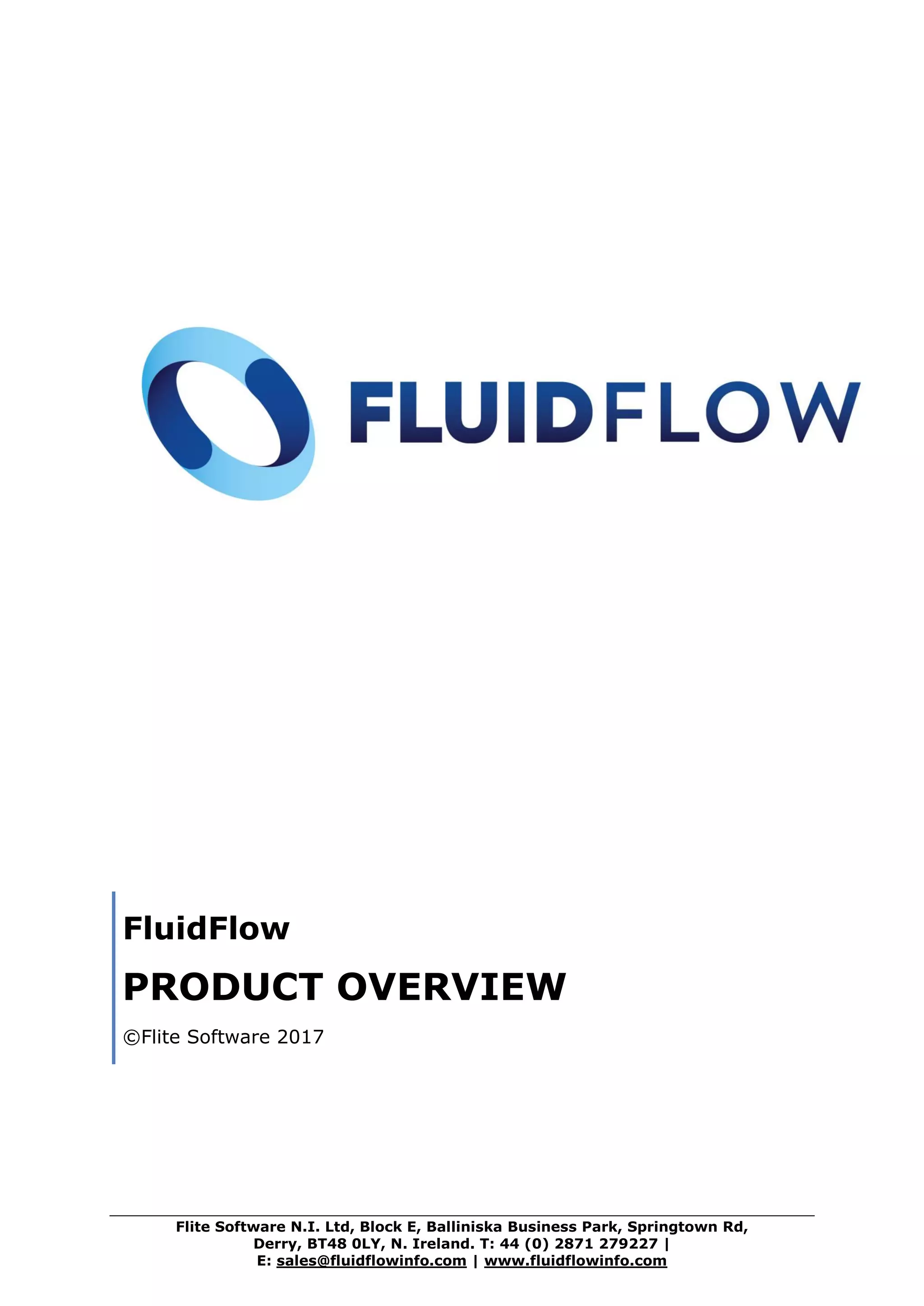 Fluid flow product-overview | PDF