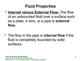 Fluid Mechanics and Heat Flow and its Properties | PPTX