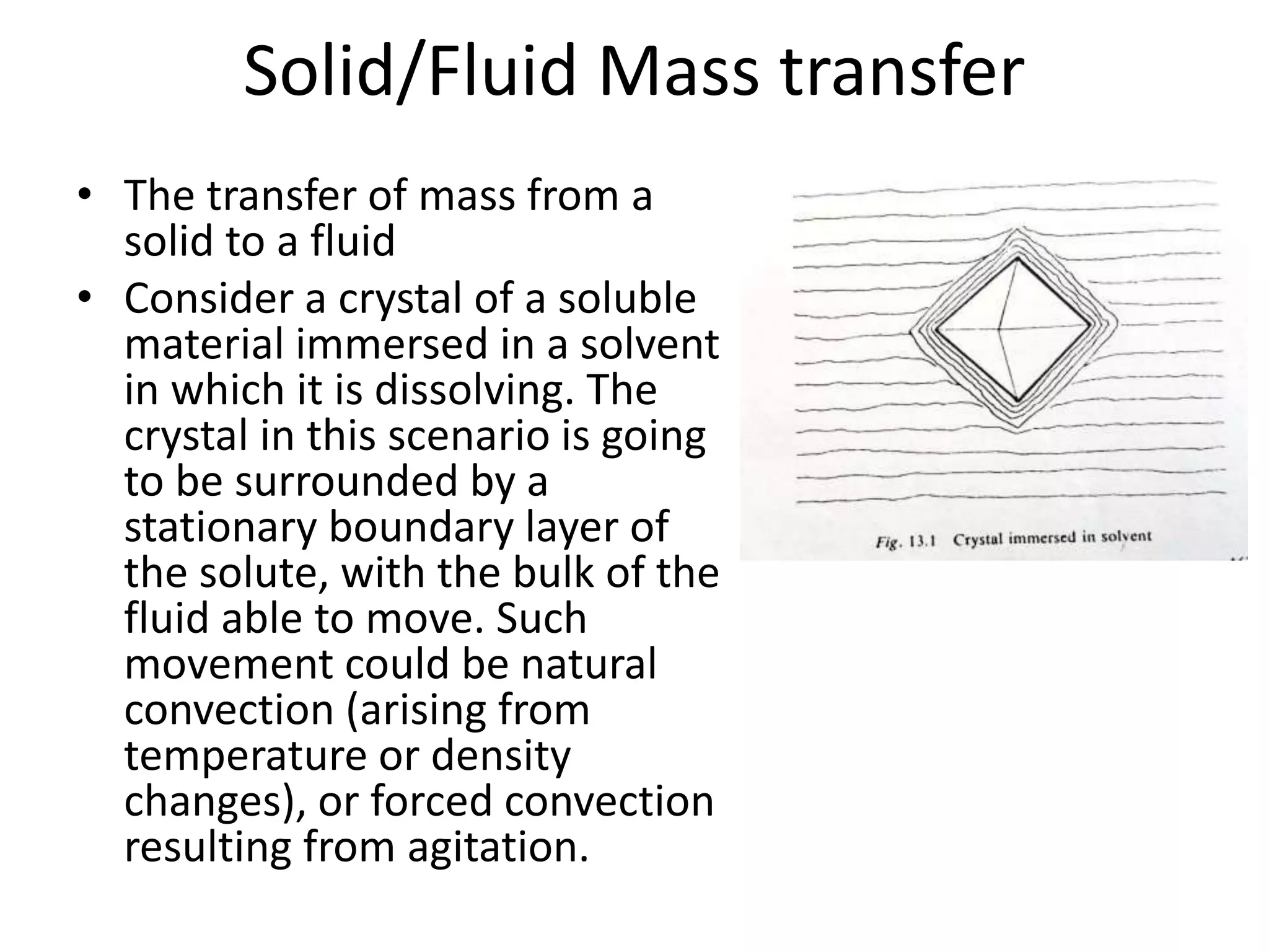 Fluid flow and mass transfer | PPTX