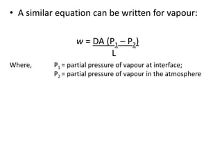 Fluid flow and mass transfer | PPTX