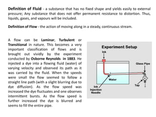 Fluid flow and mass transfer | PPTX