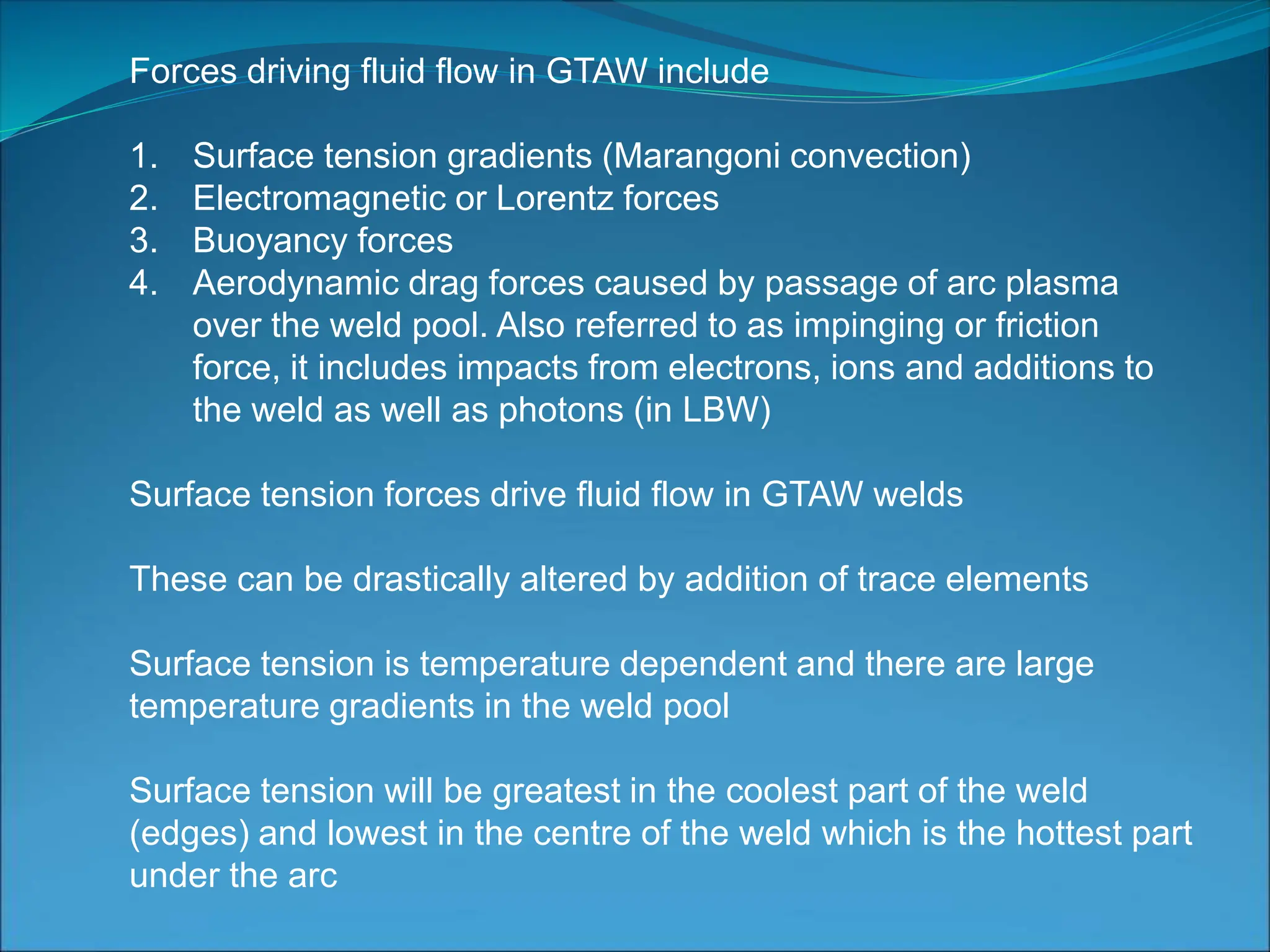 solidification fluid flow in welding.ppt