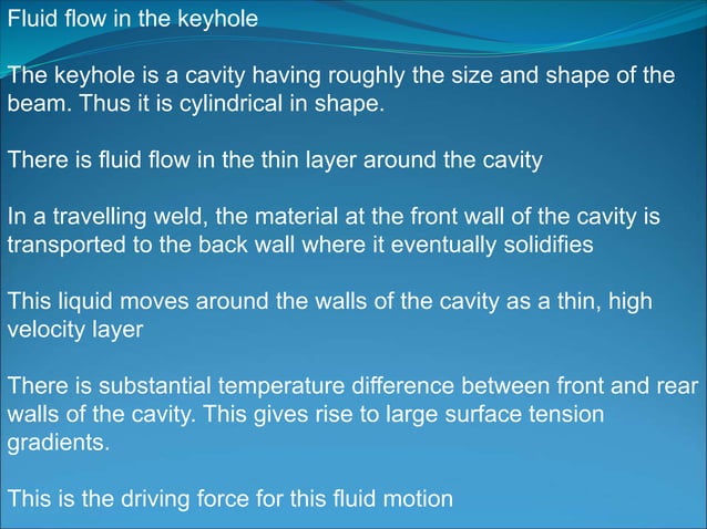 solidification fluid flow in welding.ppt