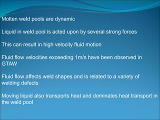 solidification fluid flow in welding.ppt