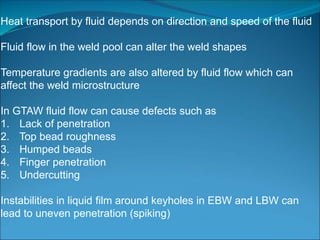solidification fluid flow in welding.ppt