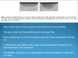 solidification fluid flow in welding.ppt