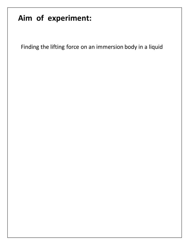 Lifting ForceFluid flow lab - 2015 nov | DOCX