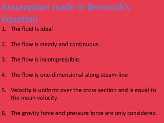 Fluid flow parameter by VADURLE ROHAN BHARAT | PPTX