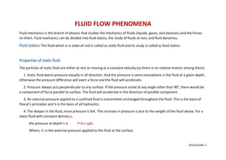 Fluid Flow Phenomena | PDF