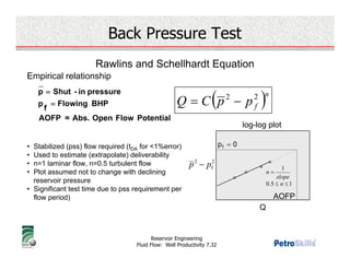 Fluid Flow _ Well Productivity in oil and gas wells | PDF