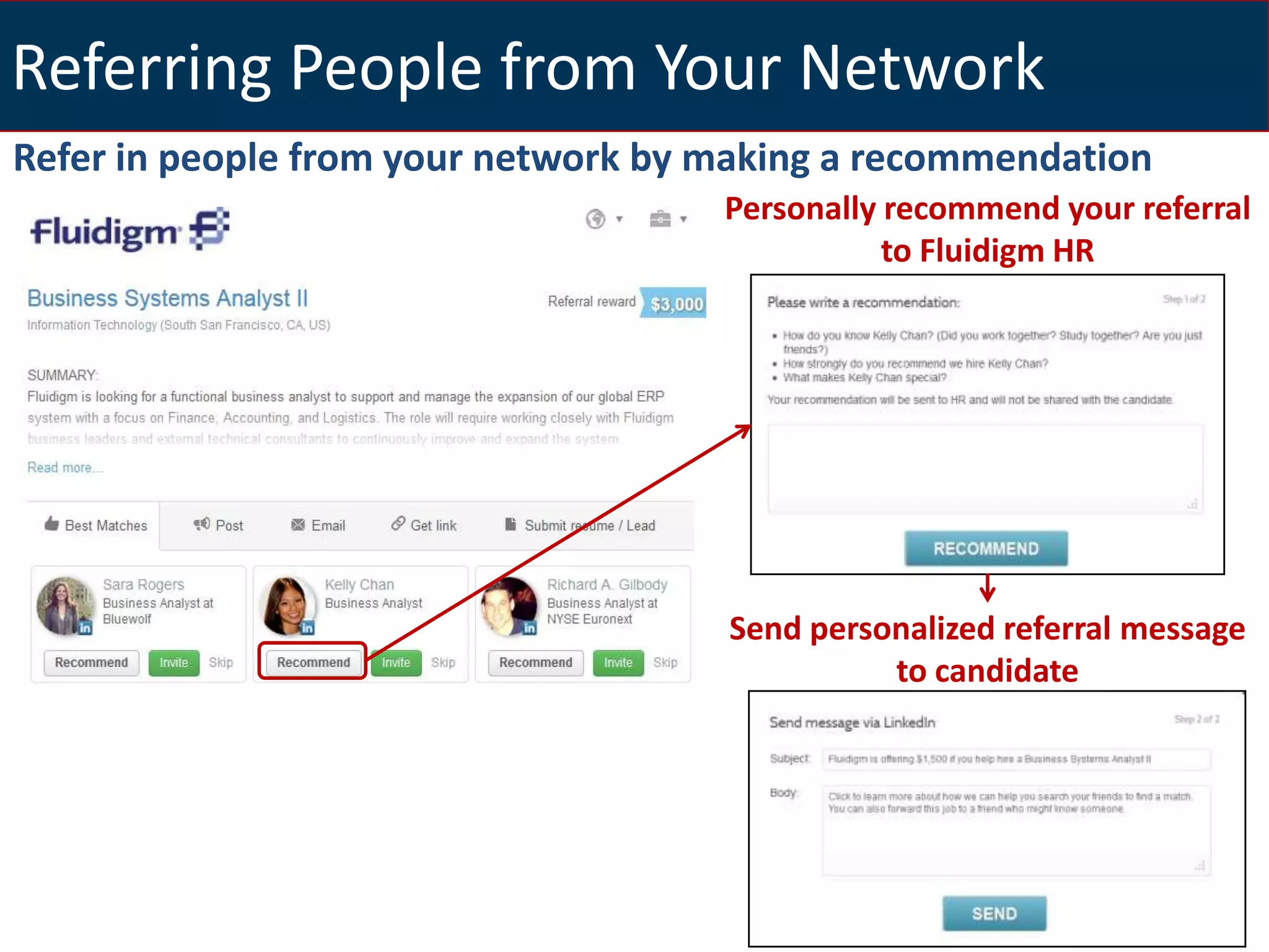 Fluidigm Employee Referral System Tutorial | PPTX