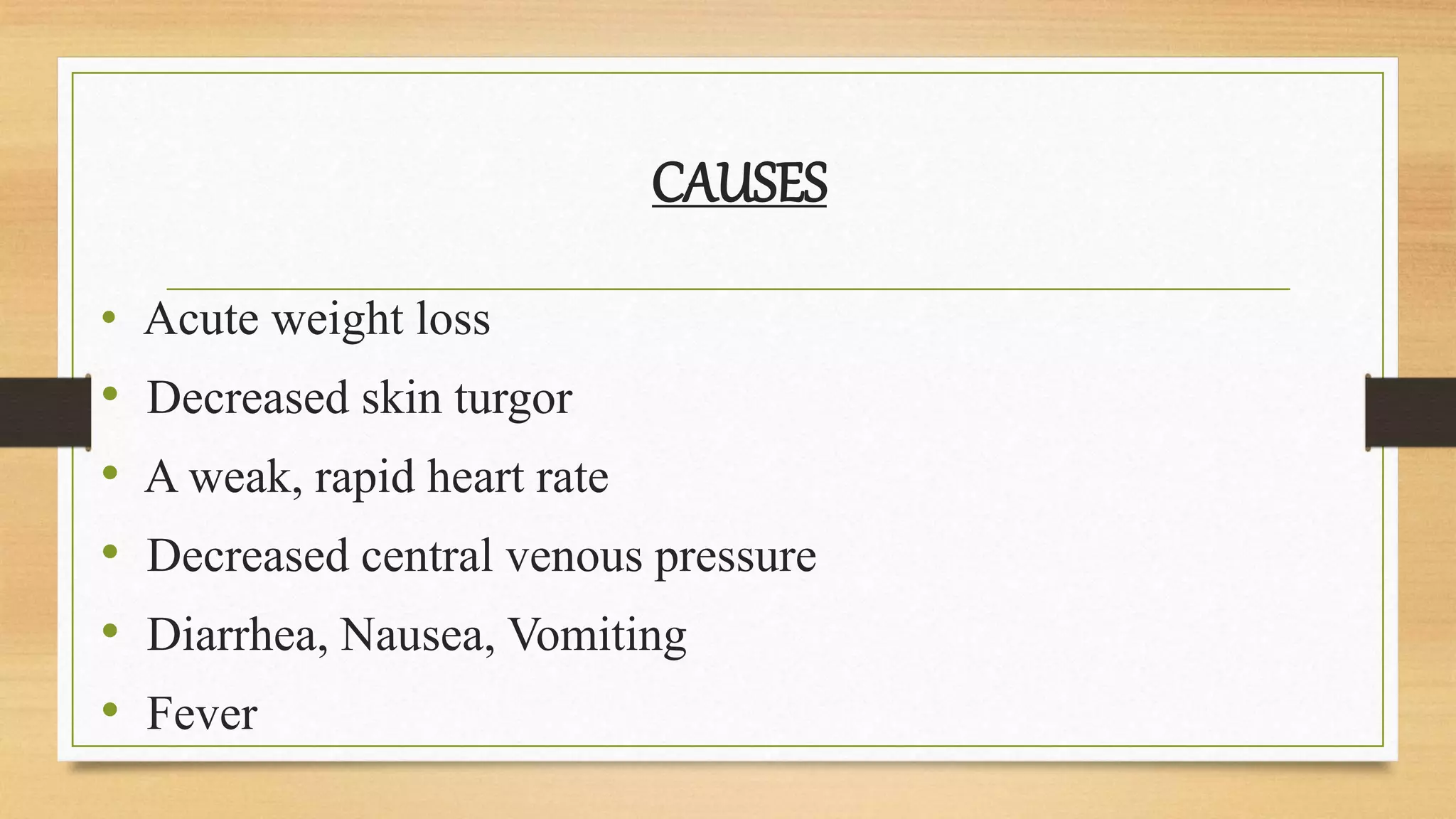 Fluid imbalance | PPTX