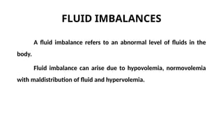 NORMAL HUMAN BODY FLUID BALANCES AND FLUID IMBALANCES.pptx